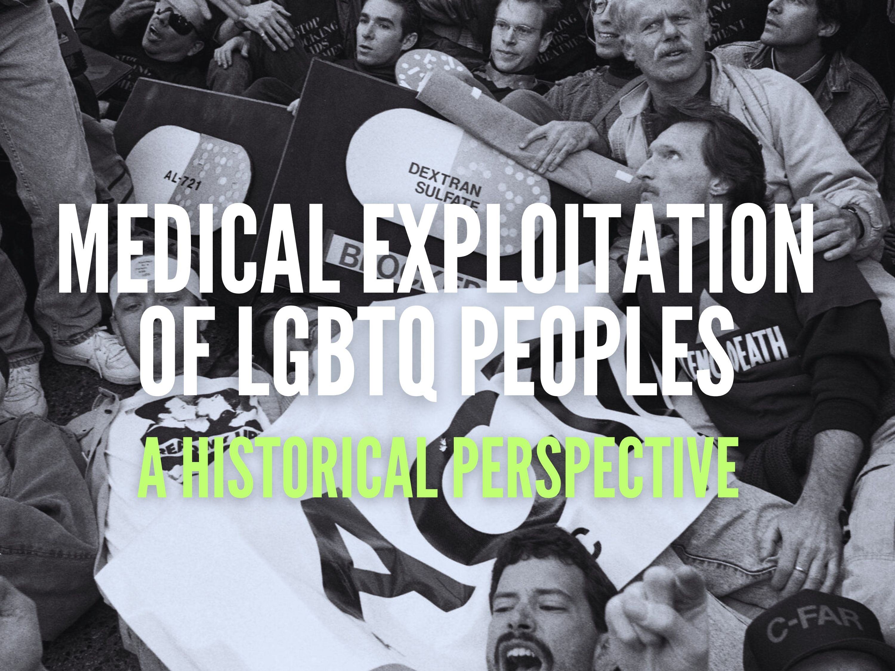 The Hidden Scars: A History of Medical Exploitation of LGBT People in ...