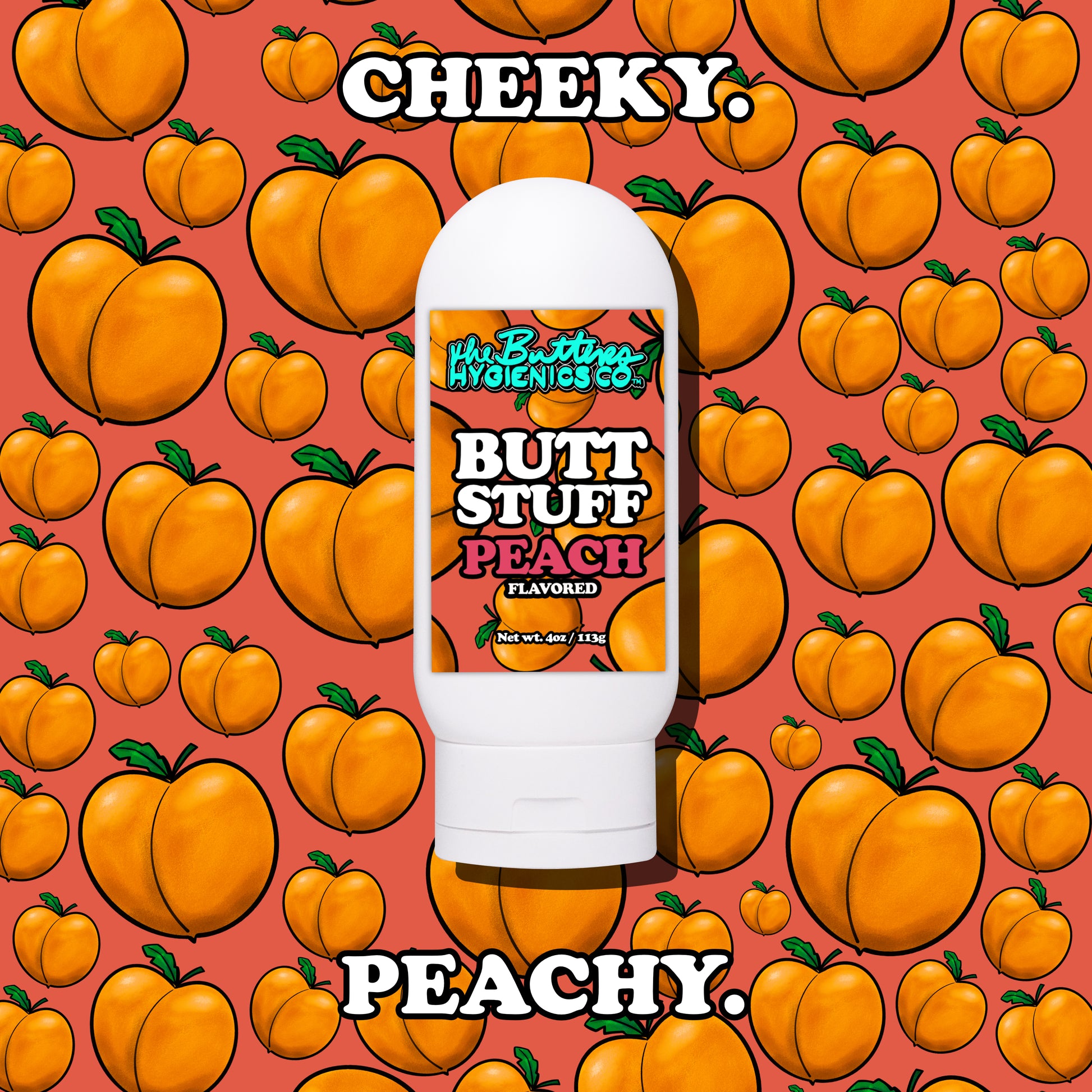 BUTT STUFF FLAVORED: PEACH - The World's Best Tasting Lube for Analing ...