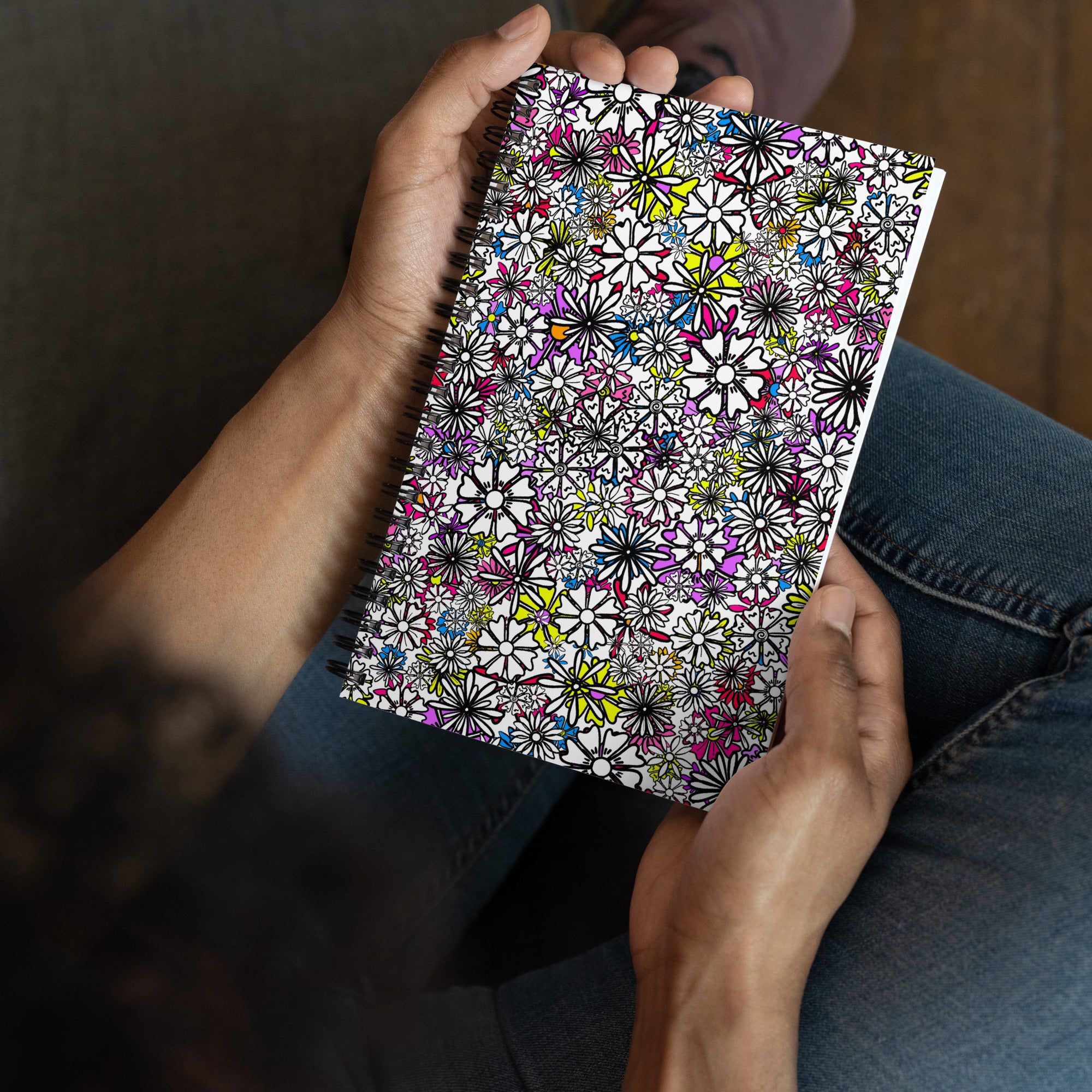 Forbidden Flower {White} - Spiral Notebook for Your Creativity, Though ...